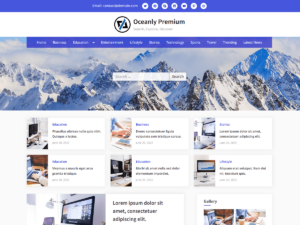 Oceanly Premium - WordPress theme | ScriptsTown