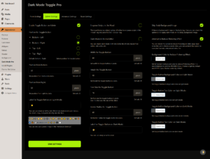 Dark Mode Toggle Pro - WordPress plugin | ScriptsTown