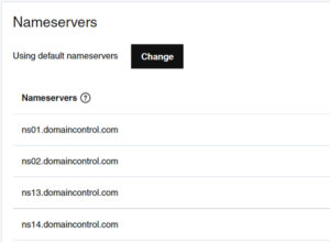 How to Change Nameservers or Add Custom Domain Nameservers